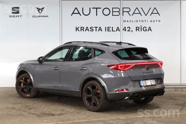 Grey Cupra Formentor 2021 in Riga, with an engine capacity of 2.00 L and mileage of 67 thousand km for 27500 €, photo 8 on AUTOMOTO.COM.LV