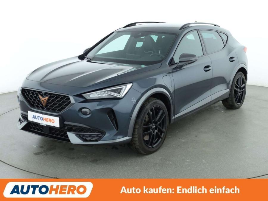 Grey Cupra Formentor 2021 in Kaunas, with an engine capacity of 1.40 L and mileage of 41 thousand km for 30115 €, photo 1 on AUTOMOTO.COM.LV