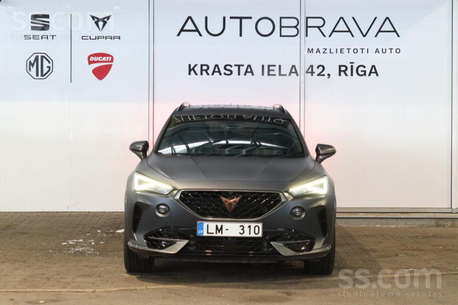 Pelēks Cupra Formentor 2021 Rīga, ar dzinēja tilpumu 2.00 L un nobraukumu 66 tūkst. km par 27490 €, foto 2 vietnē AUTOMOTO.COM.LV