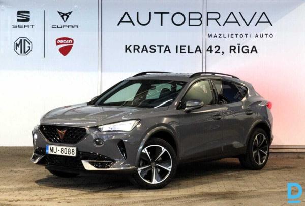 Grey Cupra Formentor 2021 in Riga, with an engine capacity of 1.50 L and mileage of 34 thousand km for 22490 €, photo 1 on AUTOMOTO.COM.LV