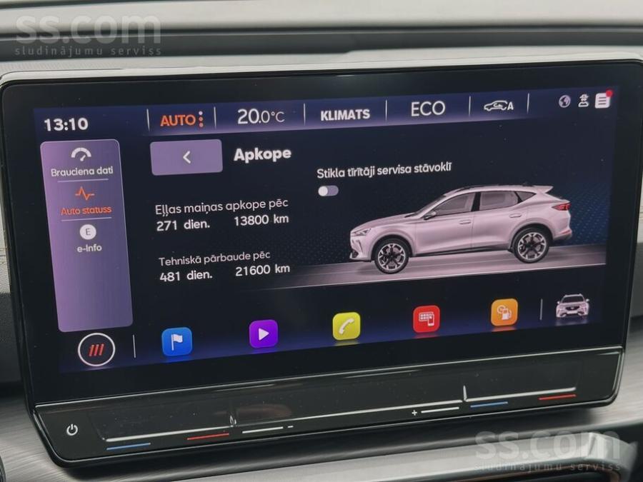 Серый Cupra Formentor 2021 в Елгава, объемом двигателя 1.40 л и пробегом 98 тыс. км за 23900 €, фото 25 на AUTOMOTO.COM.LV