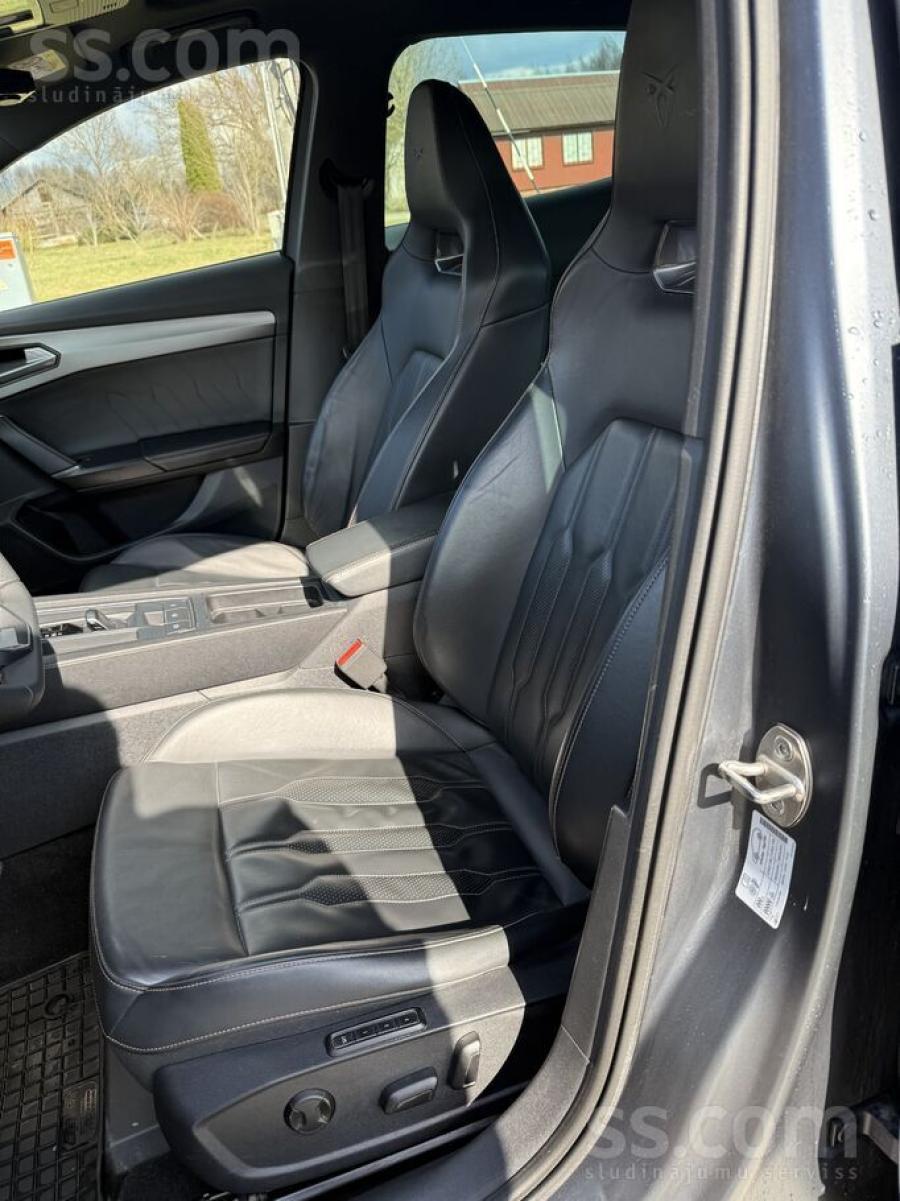 Pelēks Cupra Formentor 2021 Jelgava, ar dzinēja tilpumu 2.00 L un nobraukumu 64 tūkst. km par 27800 €, foto 11 vietnē AUTOMOTO.COM.LV