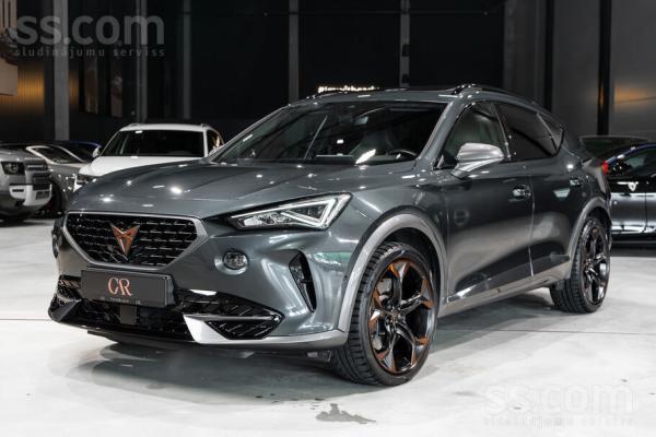 Pelēks Cupra Formentor 2021 Rīga, ar dzinēja tilpumu 2.00 L un nobraukumu 44 tūkst. km par 24500 €, foto 1 vietnē AUTOMOTO.COM.LV