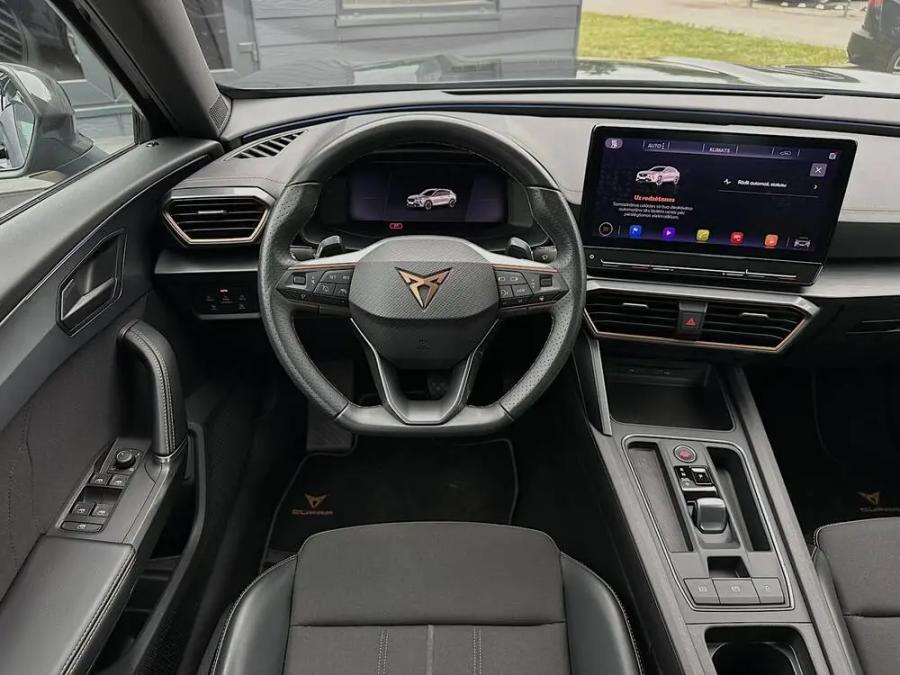 Grey Cupra Formentor 2021 in Jelgava, with an engine capacity of 1.40 L and mileage of 98 thousand km for 23700 €, photo 7 on AUTOMOTO.COM.LV