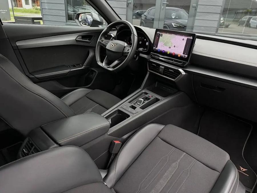 Grey Cupra Formentor 2021 in Jelgava, with an engine capacity of 1.40 L and mileage of 98 thousand km for 23700 €, photo 8 on AUTOMOTO.COM.LV