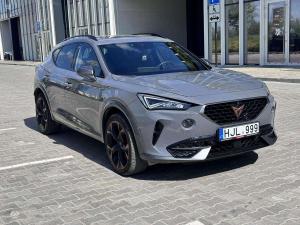 Grey Cupra Formentor 2021 in Vilnius, with an engine capacity of 1.40 L and mileage of 67 thousand km for 24950 €, photo  on AUTOMOTO.COM.LV