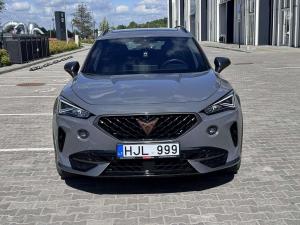 Grey Cupra Formentor 2021 in Vilnius, with an engine capacity of 1.40 L and mileage of 67 thousand km for 24950 €, photo 3 on AUTOMOTO.COM.LV