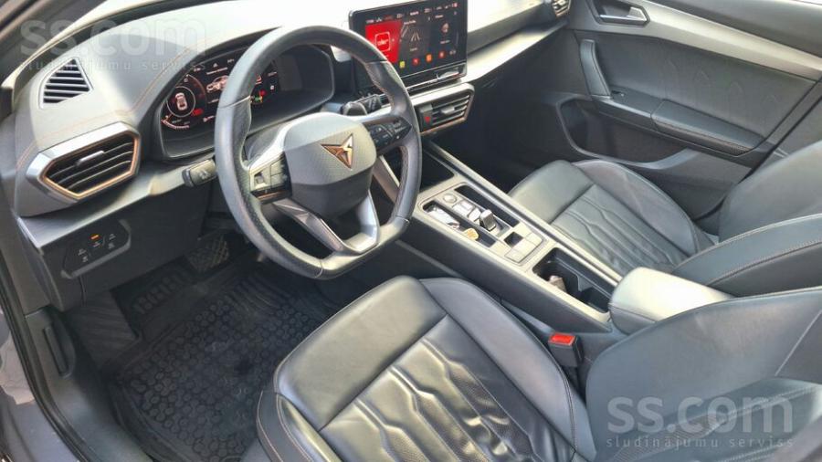 Grey Cupra Formentor 2021 in Talsi, with an engine capacity of 1.50 L and mileage of 44 thousand km for 22700 €, photo 7 on AUTOMOTO.COM.LV