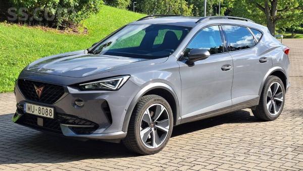 Grey Cupra Formentor 2021 in Talsi, with an engine capacity of 1.50 L and mileage of 45 thousand km for 22400 €, photo 1 on AUTOMOTO.COM.LV