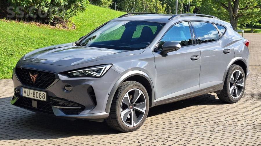 Серый Cupra Formentor 2021 в Талси, объемом двигателя 1.50 л и пробегом 45 тыс. км за 22400 €, фото 1 на AUTOMOTO.COM.LV