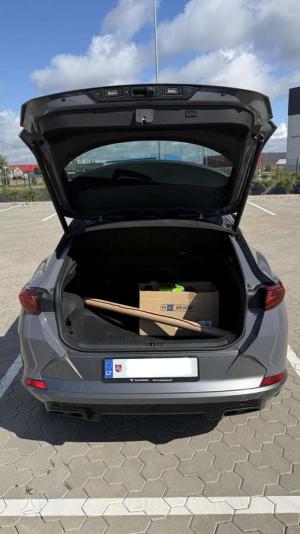Grey Cupra Formentor 2021 in Kaunas, with an engine capacity of 1.97 L and mileage of 198 thousand km for 17500 €, photo 5 on AUTOMOTO.COM.LV