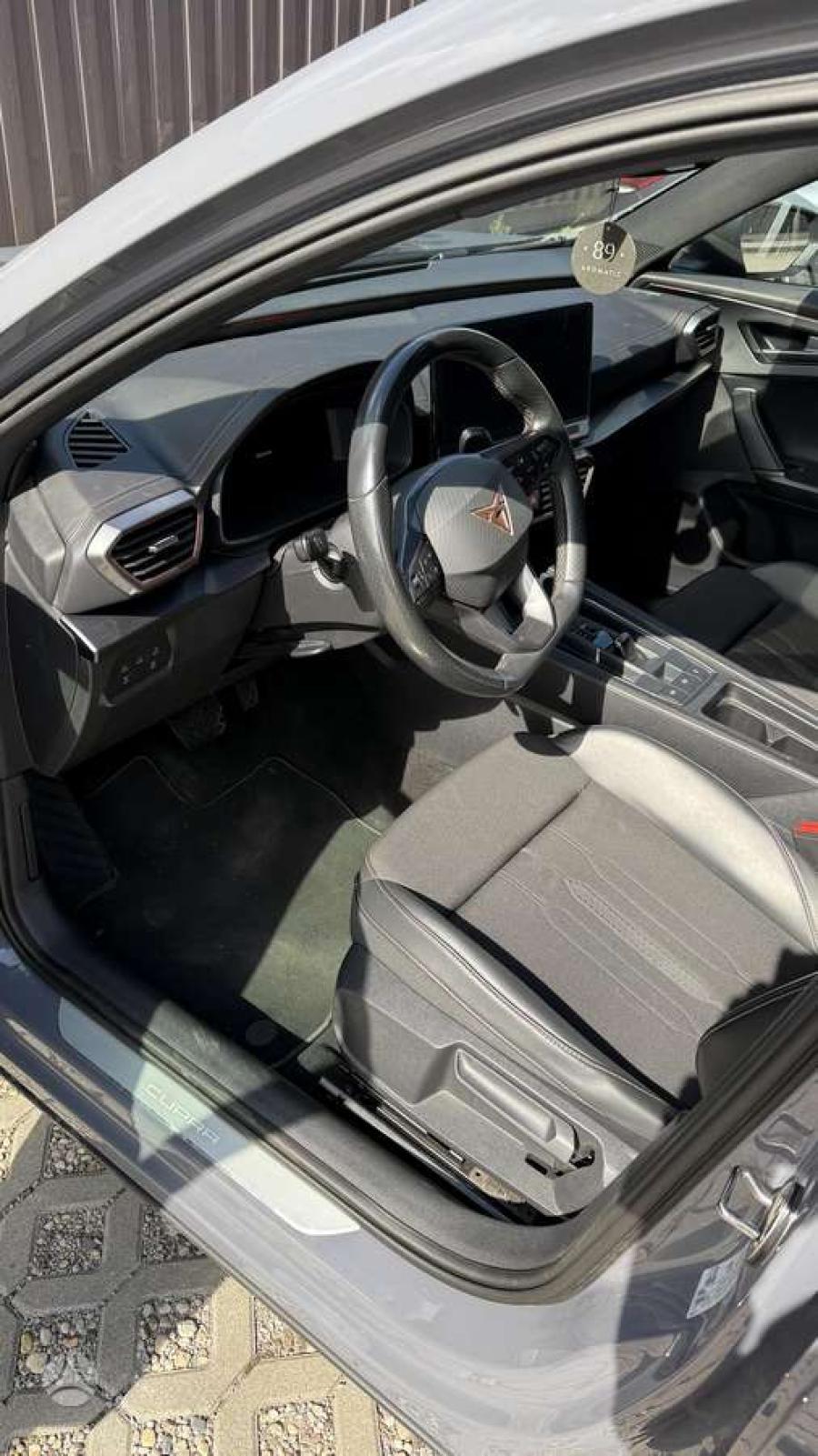 Grey Cupra Formentor 2021 in Kaunas, with an engine capacity of 1.97 L and mileage of 198 thousand km for 17500 €, photo 11 on AUTOMOTO.COM.LV