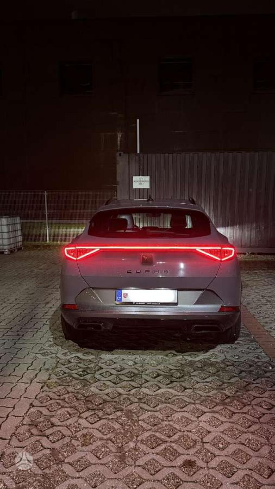 Grey Cupra Formentor 2021 in Kaunas, with an engine capacity of 1.97 L and mileage of 198 thousand km for 17500 €, photo 24 on AUTOMOTO.COM.LV