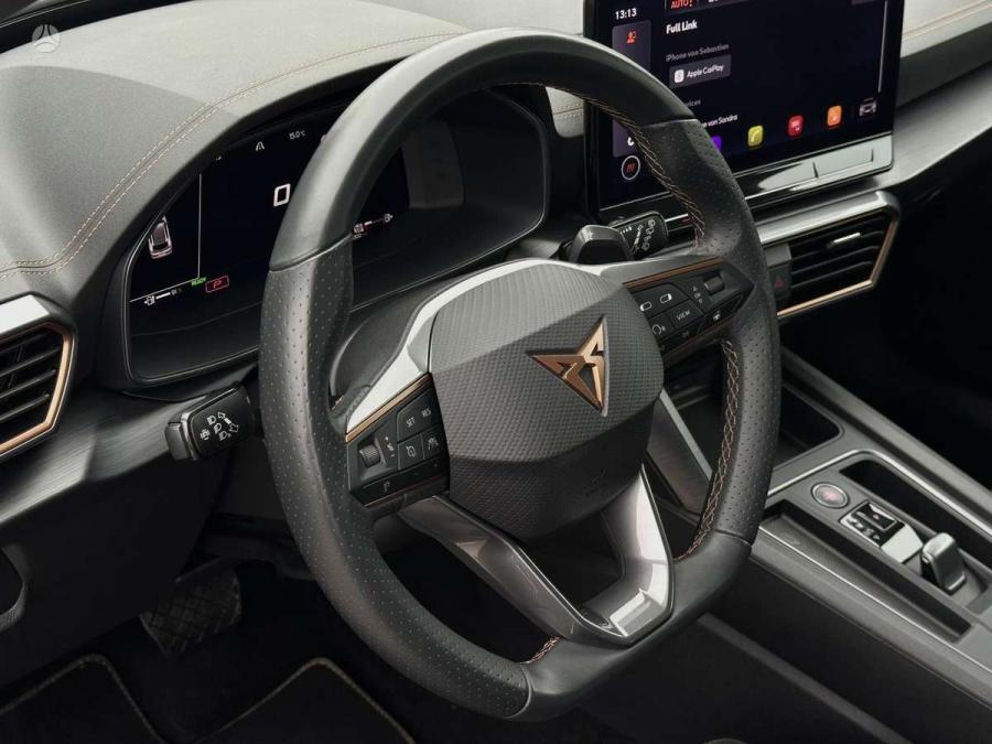 Grey Cupra Formentor 2021 in Siauliai, with an engine capacity of 1.40 L and mileage of 98 thousand km for 20700 €, photo 13 on AUTOMOTO.COM.LV
