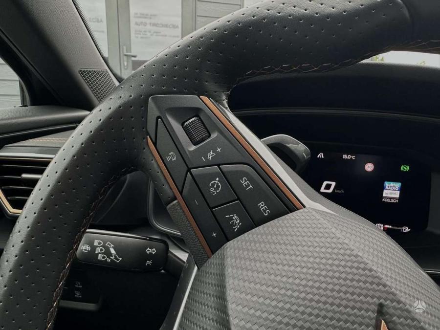 Grey Cupra Formentor 2021 in Siauliai, with an engine capacity of 1.40 L and mileage of 98 thousand km for 20700 €, photo 14 on AUTOMOTO.COM.LV
