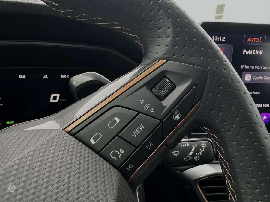 Grey Cupra Formentor 2021 in Siauliai, with an engine capacity of 1.40 L and mileage of 98 thousand km for 20700 €, photo 15 on AUTOMOTO.COM.LV