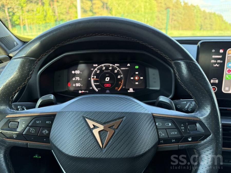 Серый Cupra Formentor 2021 в Рига, объемом двигателя 1.50 л и пробегом 169 тыс. км за 19300 €, фото 14 на AUTOMOTO.COM.LV