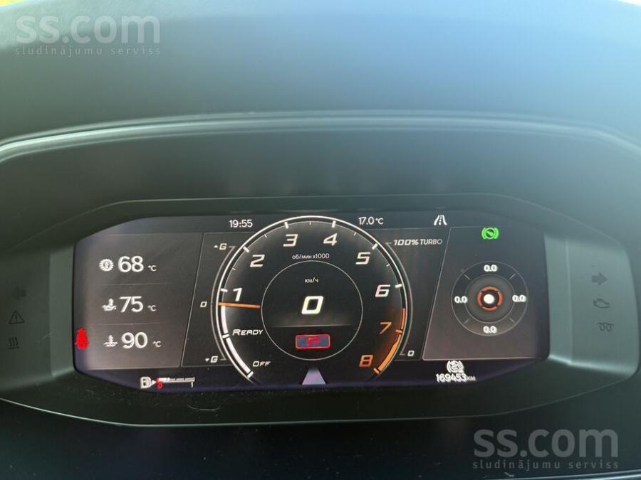 Серый Cupra Formentor 2021 в Рига, объемом двигателя 1.50 л и пробегом 169 тыс. км за 19300 €, фото 15 на AUTOMOTO.COM.LV