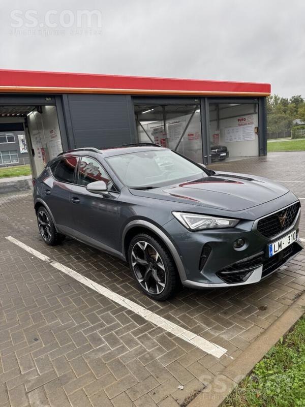 Grey Cupra Formentor 2021 in Riga, with an engine capacity of 2.00 L and mileage of 78 thousand km for 26700 €, photo 1 on AUTOMOTO.COM.LV