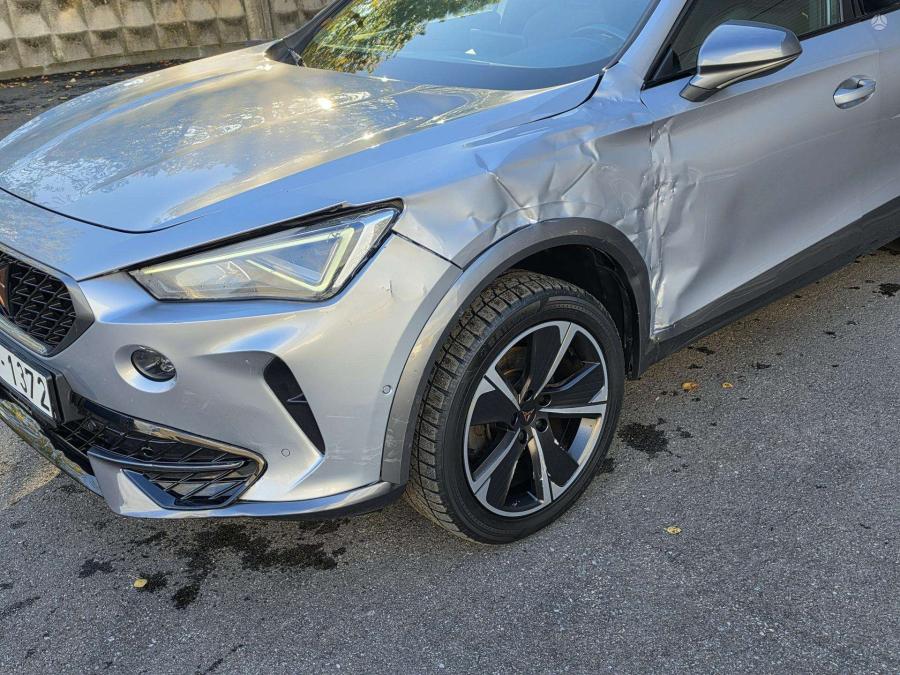 Grey Cupra Formentor 2021 in Kaunas, with an engine capacity of 1.50 L and mileage of 113 thousand km for 11500 €, photo 11 on AUTOMOTO.COM.LV
