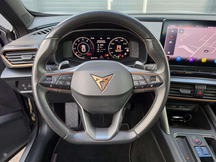 Grey Cupra Formentor 2021 in Kaunas, with an engine capacity of 1.50 L and mileage of 113 thousand km for 11500 €, photo 32 on AUTOMOTO.COM.LV
