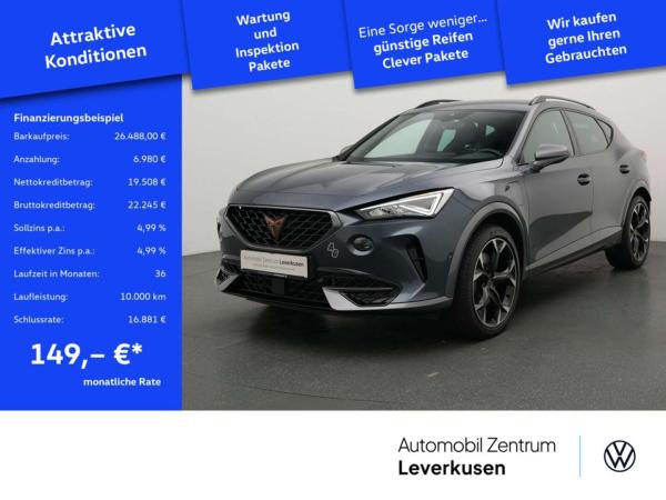 Pelēks Cupra Formentor 2022 Kauņa, ar dzinēja tilpumu 1.40 L un nobraukumu 36 tūkst. km par 29083 €, foto 1 vietnē AUTOMOTO.COM.LV