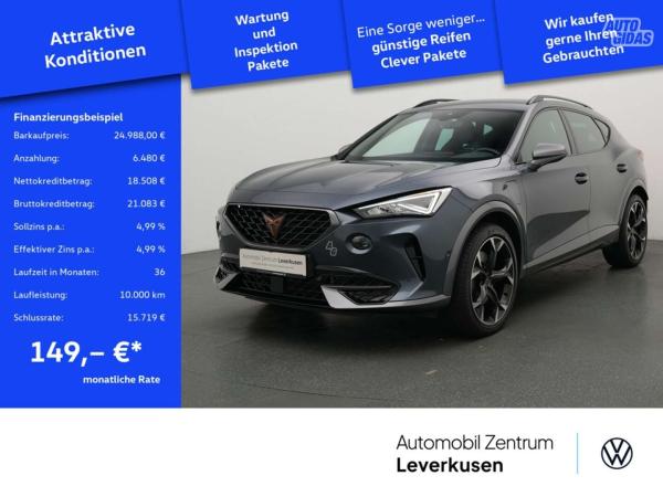 Pelēks Cupra Formentor 2022 Kauņa, ar dzinēja tilpumu 1.40 L un nobraukumu 36 tūkst. km par 27538 €, foto 1 vietnē AUTOMOTO.COM.LV