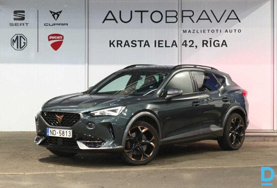 Pelēks Cupra Formentor 2022 Rīga, ar dzinēja tilpumu 2.00 L un nobraukumu 41 tūkst. km par 27990 €, foto 1 vietnē AUTOMOTO.COM.LV