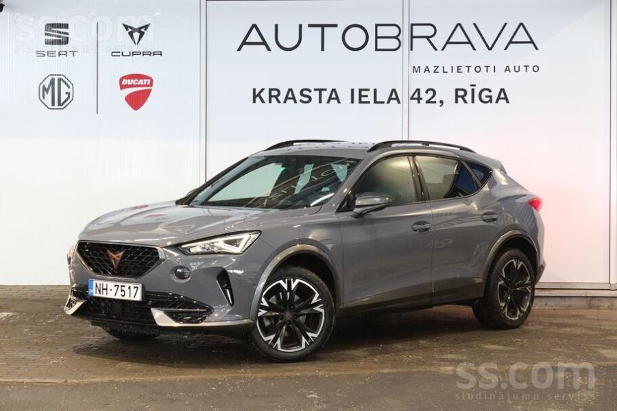 Pelēks Cupra Formentor 2022 Rīga, ar dzinēja tilpumu 2.00 L un nobraukumu 39 tūkst. km par 26490 €, foto 1 vietnē AUTOMOTO.COM.LV