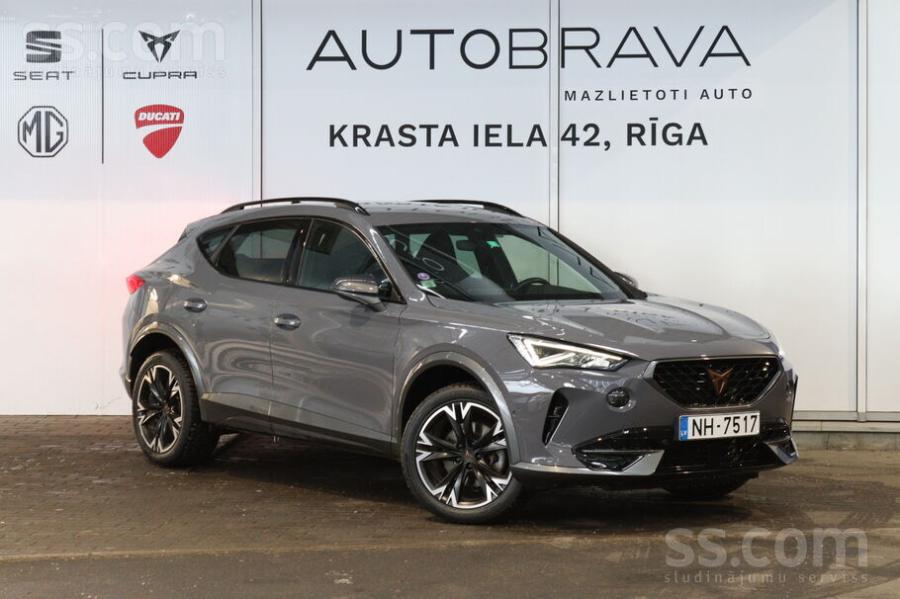Pelēks Cupra Formentor 2022 Rīga, ar dzinēja tilpumu 2.00 L un nobraukumu 39 tūkst. km par 26490 €, foto 3 vietnē AUTOMOTO.COM.LV