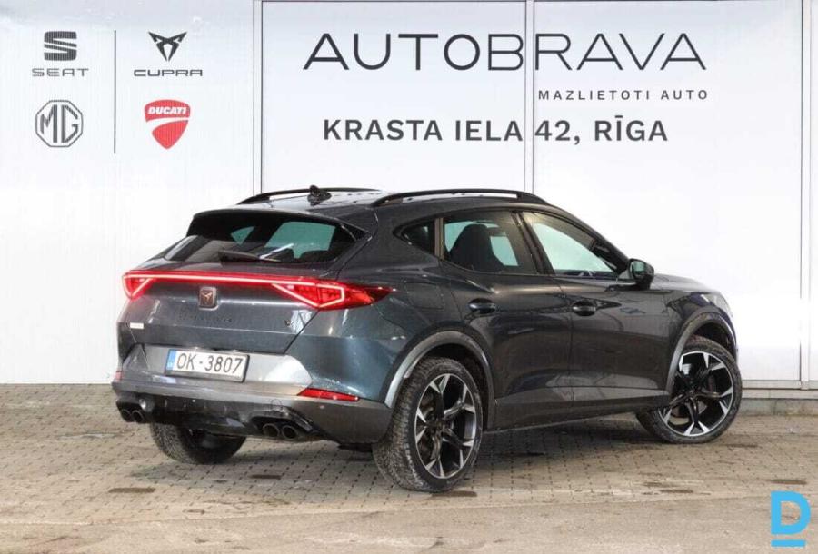 Pelēks Cupra Formentor 2022 Rīga, ar dzinēja tilpumu 2.00 L un nobraukumu 44 tūkst. km par 27990 €, foto 2 vietnē AUTOMOTO.COM.LV