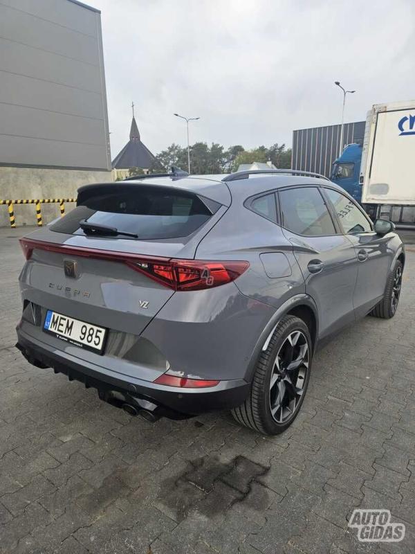 Grey Cupra Formentor 2022 in Vilnius, with an engine capacity of 2.00 L and mileage of 83 thousand km for 26500 €, photo 2 on AUTOMOTO.COM.LV