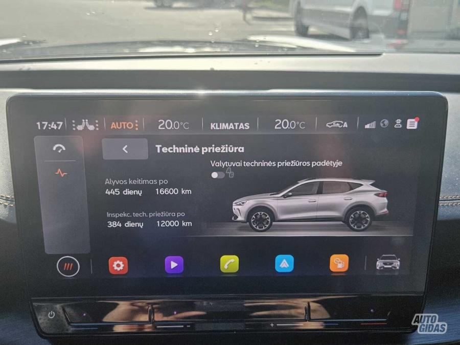 Pelēks Cupra Formentor 2022 Viļņa, ar dzinēja tilpumu 2.00 L un nobraukumu 83 tūkst. km par 26500 €, foto 7 vietnē AUTOMOTO.COM.LV