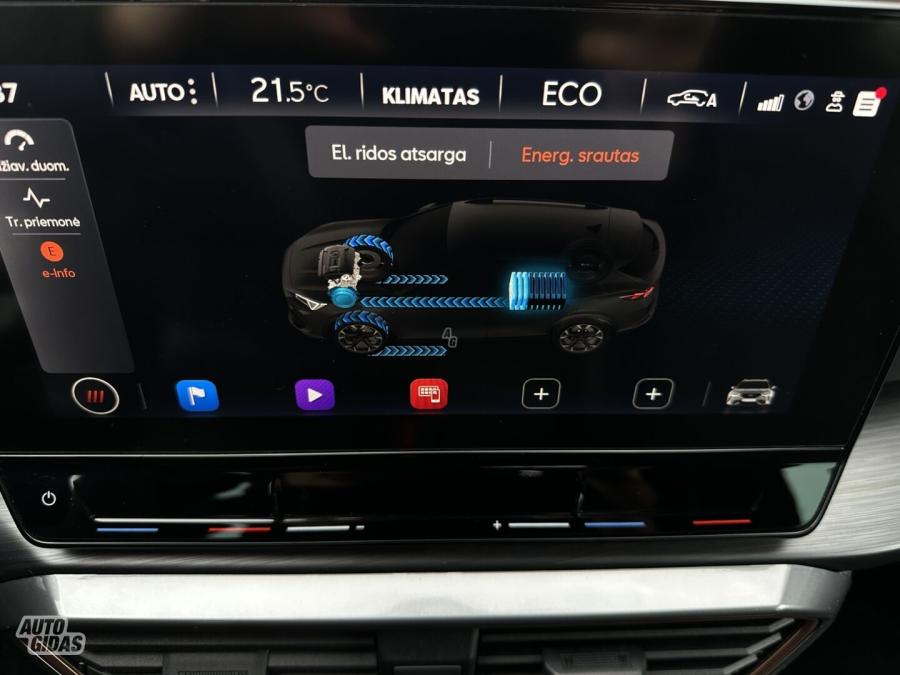 Серый Cupra Formentor 2022 в Авиженяй, объемом двигателя 1.40 л и пробегом 124 тыс. км за 21950 €, фото 18 на AUTOMOTO.COM.LV
