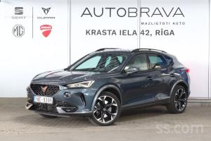 Grey Cupra Formentor 2022 in Riga, with an engine capacity of 2.00 L and mileage of 33 thousand km for 27990 €, photo  on AUTOMOTO.COM.LV