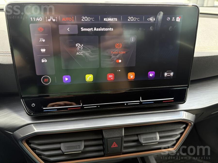 Pelēks Cupra Formentor 2022 Rīga, ar dzinēja tilpumu 1.50 L un nobraukumu 40 tūkst. km par 22900 €, foto 31 vietnē AUTOMOTO.COM.LV