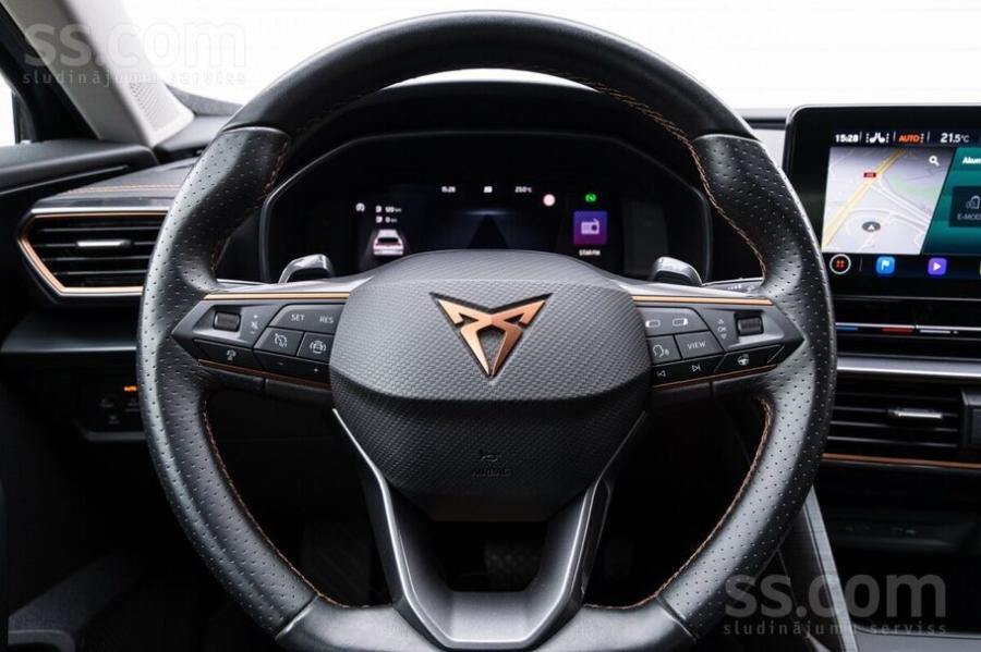 Grey Cupra Formentor 2022 in Riga, with an engine capacity of 1.40 L and mileage of 70 thousand km for 24950 €, photo 27 on AUTOMOTO.COM.LV