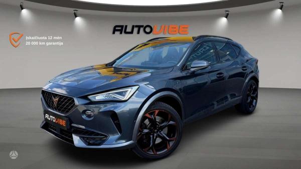 Серый Cupra Formentor 2022 в Вильнюс, объемом двигателя 1.40 л и пробегом 48 тыс. км за 25777 €, фото 1 на AUTOMOTO.COM.LV
