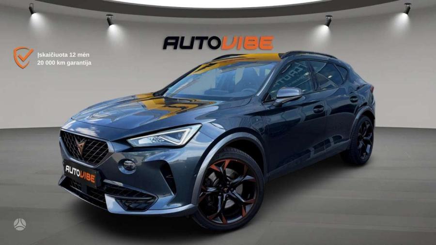 Pelēks Cupra Formentor 2022 Viļņa, ar dzinēja tilpumu 1.40 L un nobraukumu 48 tūkst. km par 25777 €, foto 1 vietnē AUTOMOTO.COM.LV