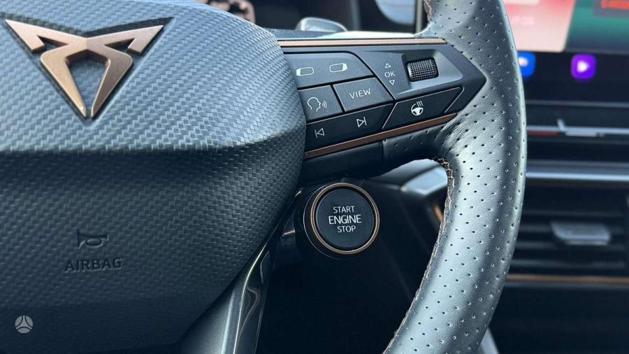 Pelēks Cupra Formentor 2022 Viļņa, ar dzinēja tilpumu 1.40 L un nobraukumu 48 tūkst. km par 25777 €, foto 21 vietnē AUTOMOTO.COM.LV