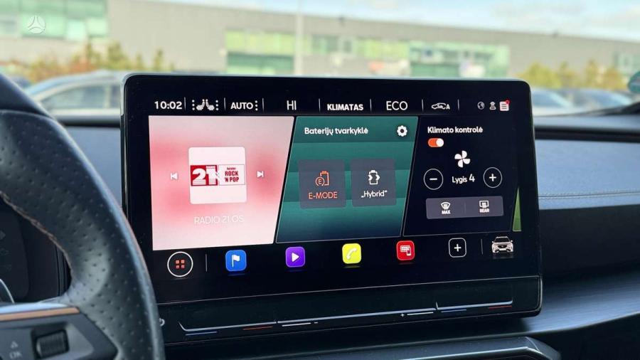 Pelēks Cupra Formentor 2022 Viļņa, ar dzinēja tilpumu 1.40 L un nobraukumu 48 tūkst. km par 25777 €, foto 24 vietnē AUTOMOTO.COM.LV