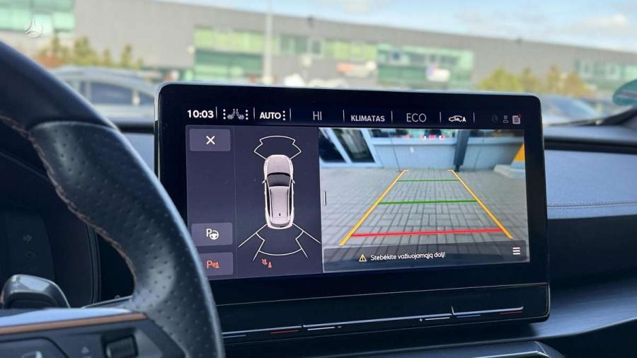 Pelēks Cupra Formentor 2022 Viļņa, ar dzinēja tilpumu 1.40 L un nobraukumu 48 tūkst. km par 25777 €, foto 27 vietnē AUTOMOTO.COM.LV