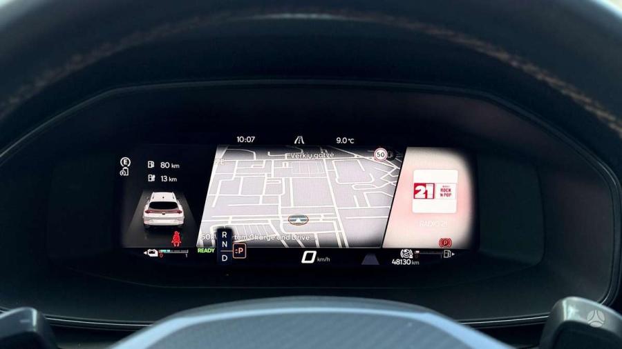 Pelēks Cupra Formentor 2022 Viļņa, ar dzinēja tilpumu 1.40 L un nobraukumu 48 tūkst. km par 25777 €, foto 34 vietnē AUTOMOTO.COM.LV