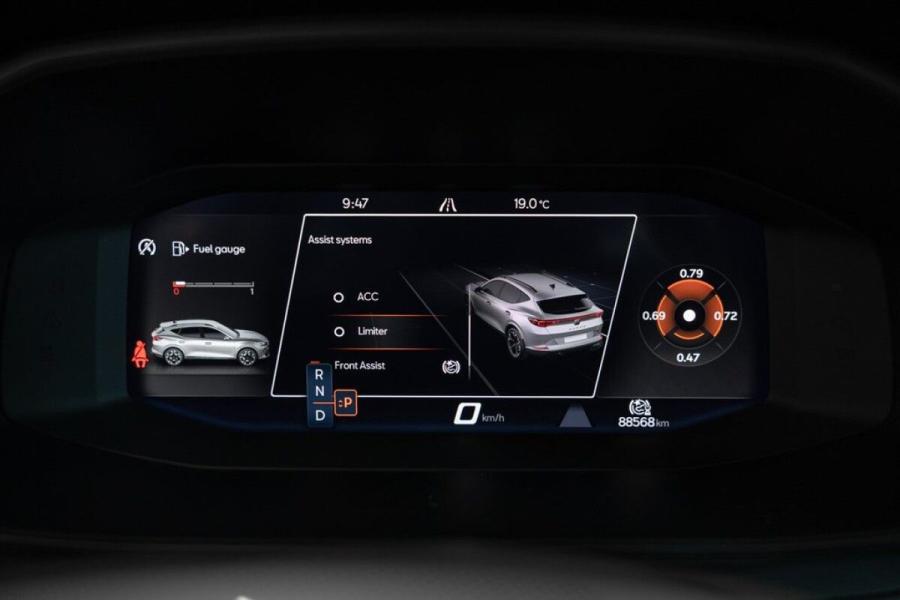Pelēks Cupra Formentor 2022 Viļņa, ar dzinēja tilpumu 1.50 L un nobraukumu 89 tūkst. km par 23900 €, foto 13 vietnē AUTOMOTO.COM.LV