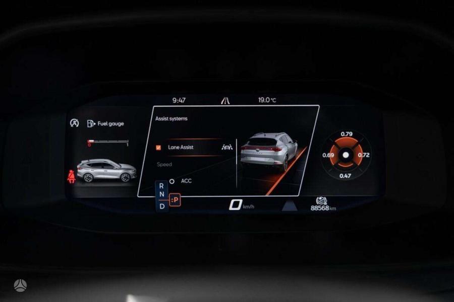 Серый Cupra Formentor 2022 в Вильнюс, объемом двигателя 1.50 л и пробегом 89 тыс. км за 23900 €, фото 12 на AUTOMOTO.COM.LV