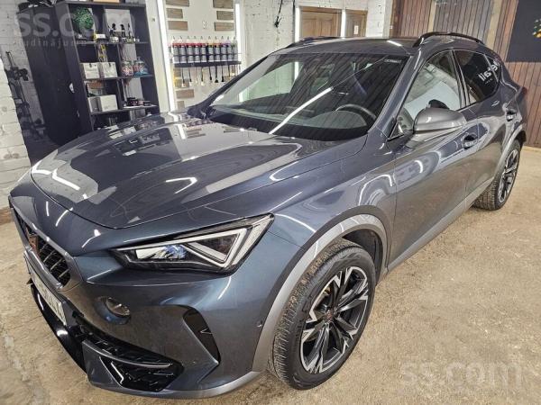 Pelēks Cupra Formentor 2022 Jēkabpils, ar dzinēja tilpumu 1.50 L un nobraukumu 52 tūkst. km par 23000 €, foto 2 vietnē AUTOMOTO.COM.LV
