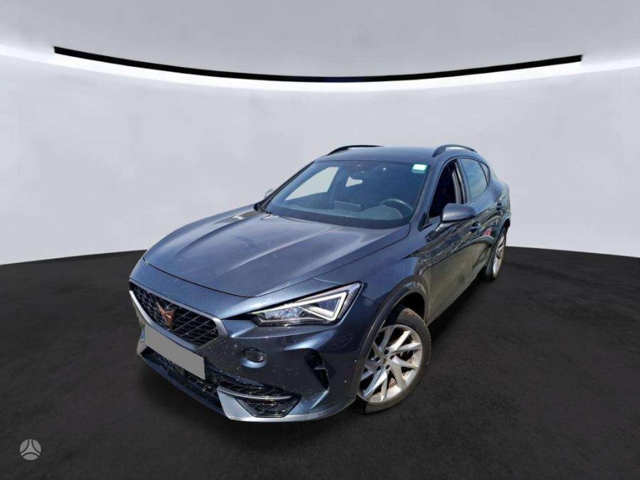 Grey Cupra Formentor 2022 in Vilnius, with an engine capacity of 1.50 L and mileage of 126 thousand km for 19665 €, photo 1 on AUTOMOTO.COM.LV