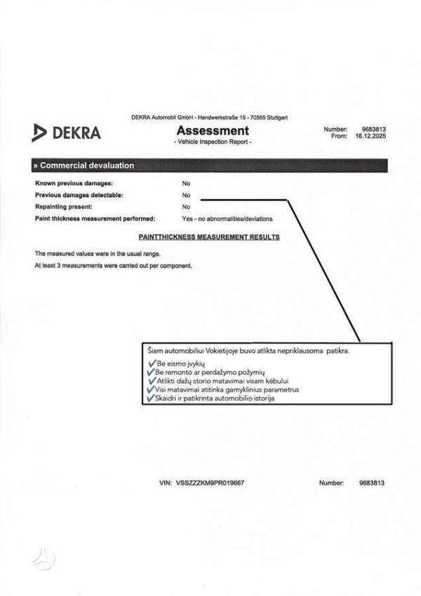 Серый Cupra Formentor 2022 в Вильнюс, объемом двигателя 1.40 л и пробегом 31 тыс. км за 25900 €, фото 10 на AUTOMOTO.COM.LV
