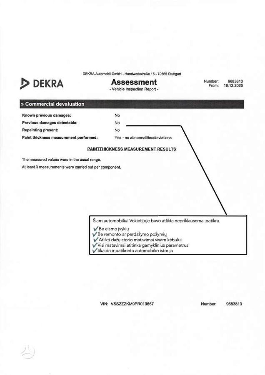 Серый Cupra Formentor 2022 в Вильнюс, объемом двигателя 1.40 л и пробегом 31 тыс. км за 25900 €, фото 11 на AUTOMOTO.COM.LV