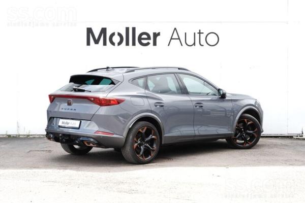 Grey Cupra Formentor 2022 in Riga, with an engine capacity of 1.40 L and mileage of 62 thousand km for 25500 €, photo 4 on AUTOMOTO.COM.LV